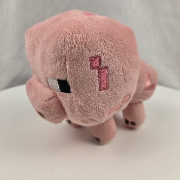 Toys | 213 Mojang Jazzwares Minecraft Pink Baby Pig Plush Toy Doll ...